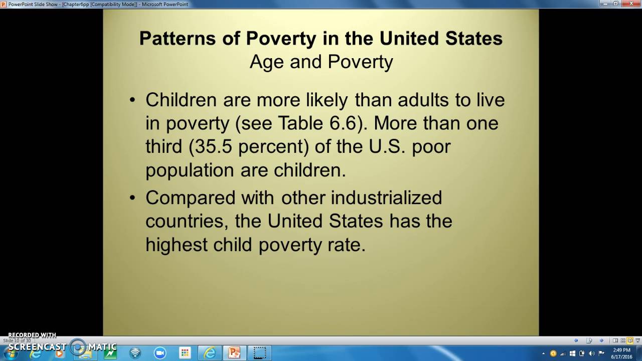 Chapter 6: Poverty and Inequality