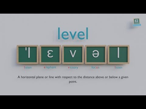 How to pronounce level ?