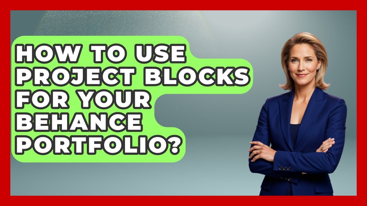 How To Use Project Blocks For Your Behance Portfolio? - The Virtual Art Desk