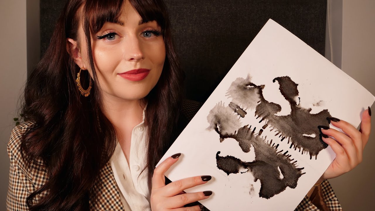 ASMR Personality Test Roleplay - Inkblots & Myers Briggs