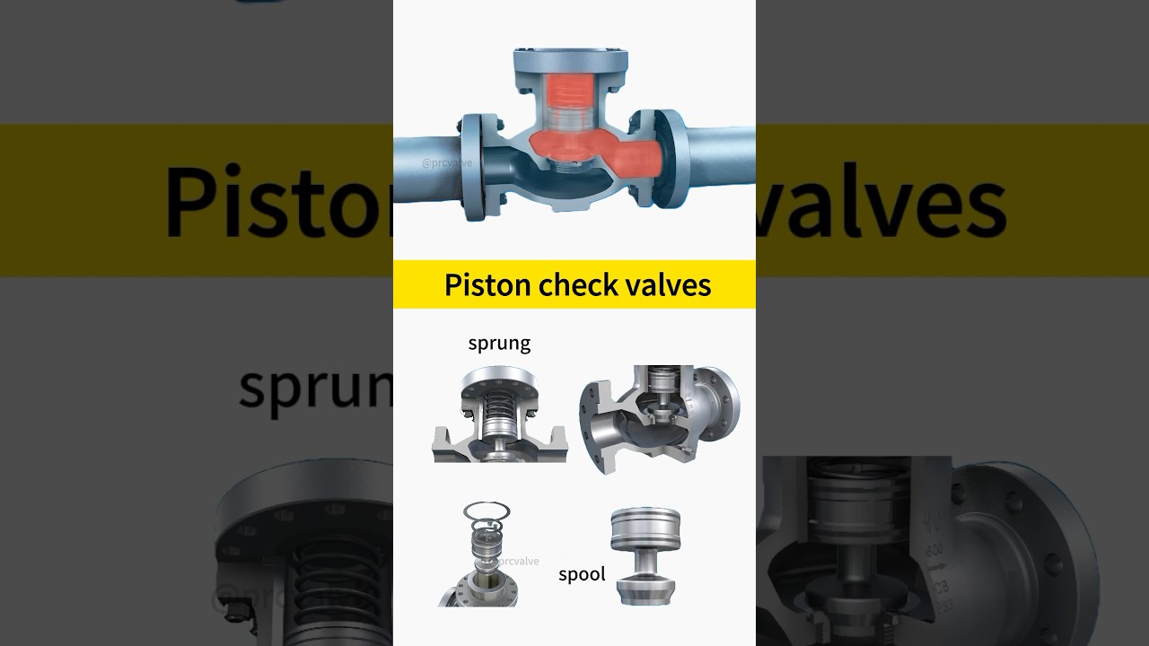 Check valve big disassembly! Comprehensive analysis of fittings and principles, simple and practical