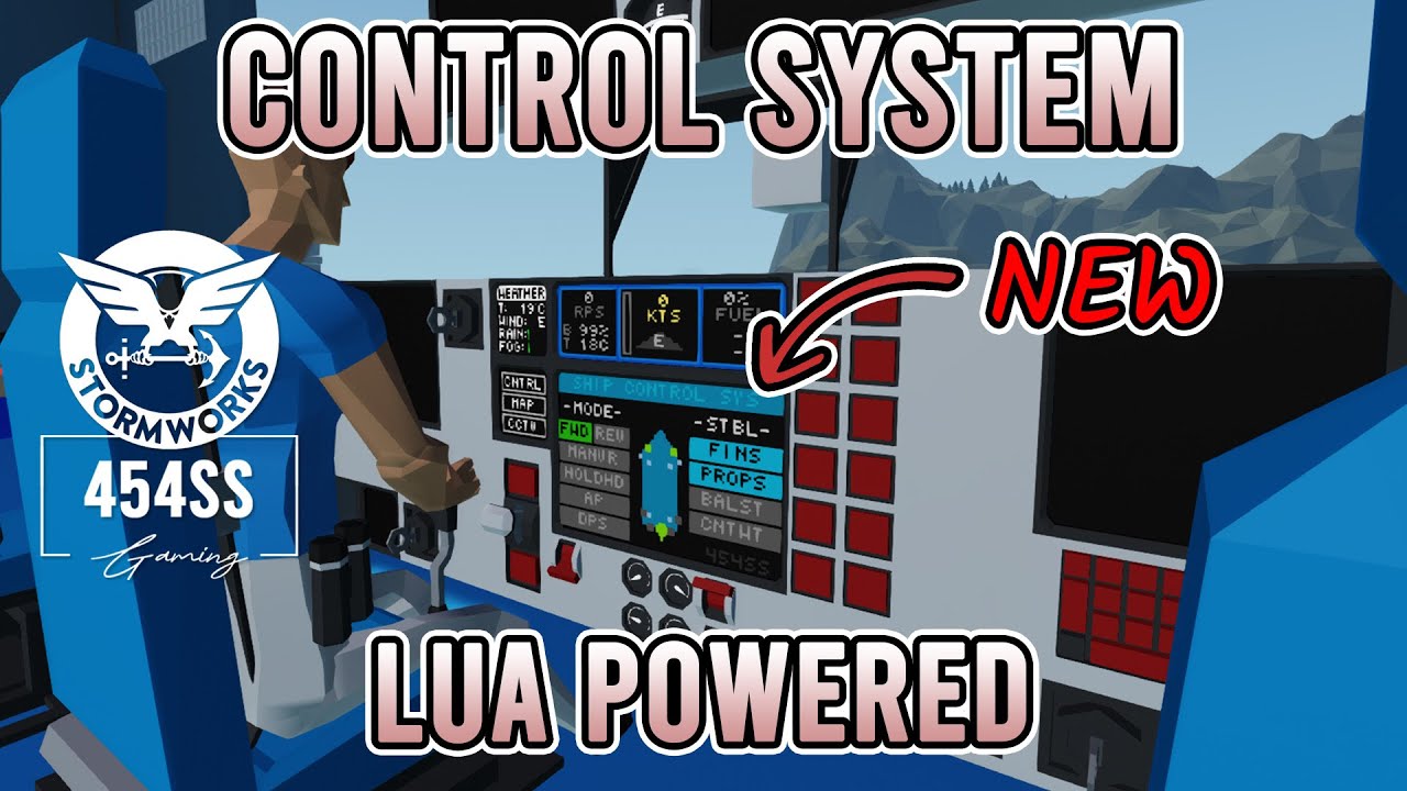Next-Level Ship Control System in Stormworks (LUA Powered)