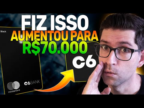 C6 BANK + LIMITE | 3 Passos para AUMENTAR MUITO o LIMITE DO CARTÃO C6