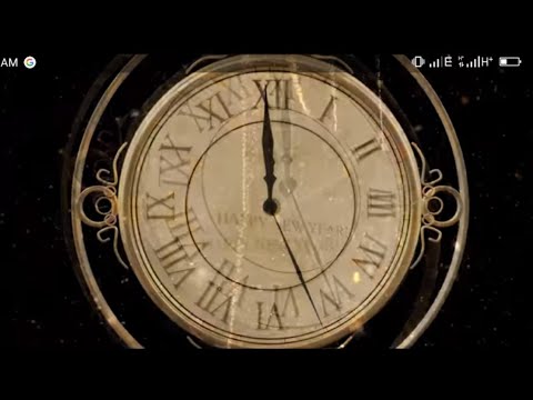 HAppy NEw YEAR CLOCK 2020 ( v 473 ) Original Countdown TIMER with Sound Effects + Voice 4K Now