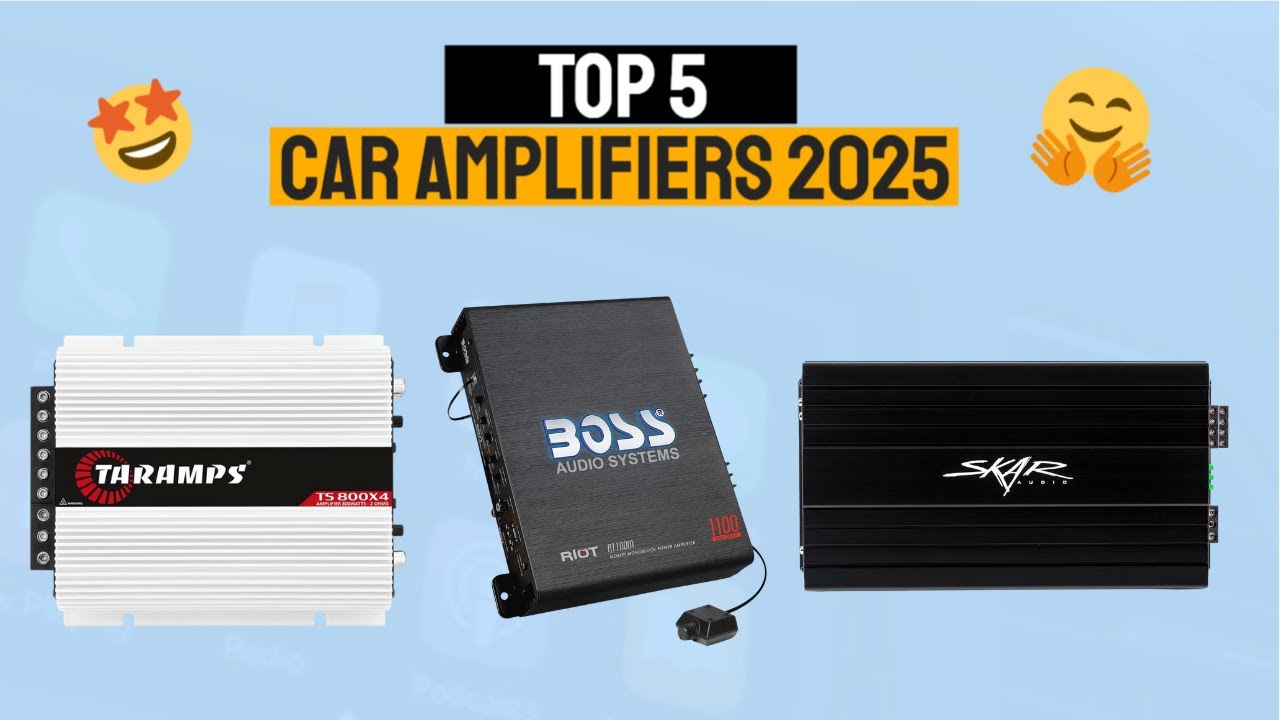Best Car Amplifier For 2025 🔊 Top 5 High Power Car Amps Reviewed!