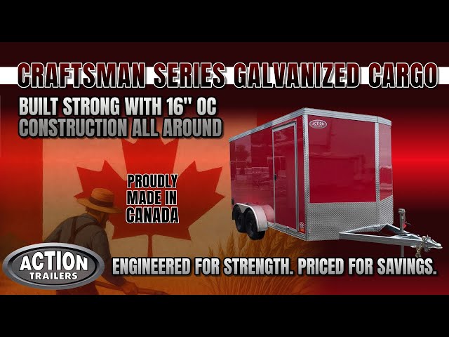 2026 CANADIAN CRAFTSMAN GALVANIZED ENCLOSED GALVANIZED SERIES | Cargo ...