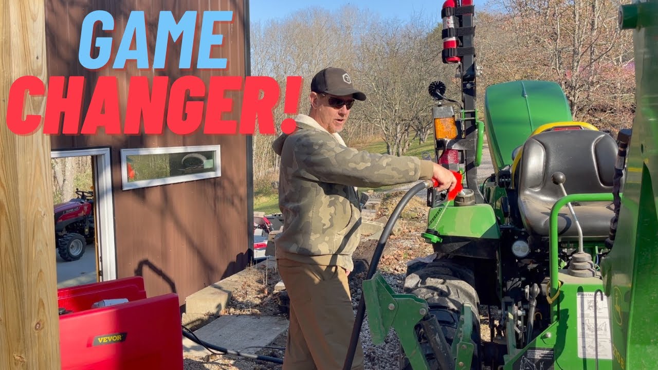 GAME CHANGER! The VEVOR Portable Diesel Tank, 58 Gallon Capacity & 10 GPM Flow Rate