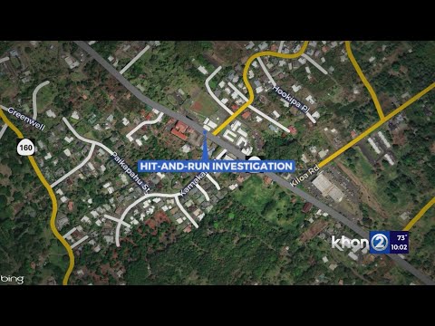 Big Island man critically injured in hit-and-run