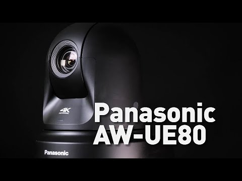Panasonic 4K PTZ camera AW-UE80W/K