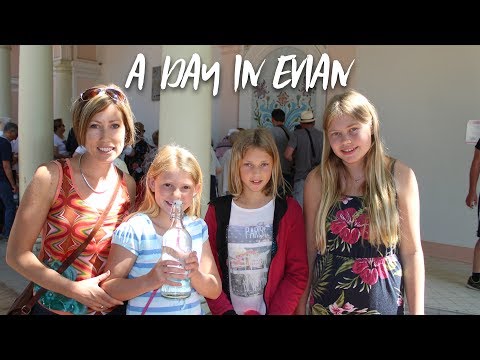 Explore Evian France 🇫🇷 Source of Evian Bottled Water | 197 Countries, 3 Kids