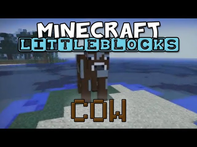 LittleBlocks Cow Statue Creation Minecraft Map
