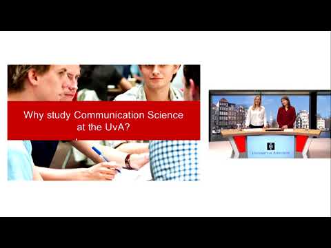 Webinar | Bachelor Communication Science February 2018 | University of Amsterdam