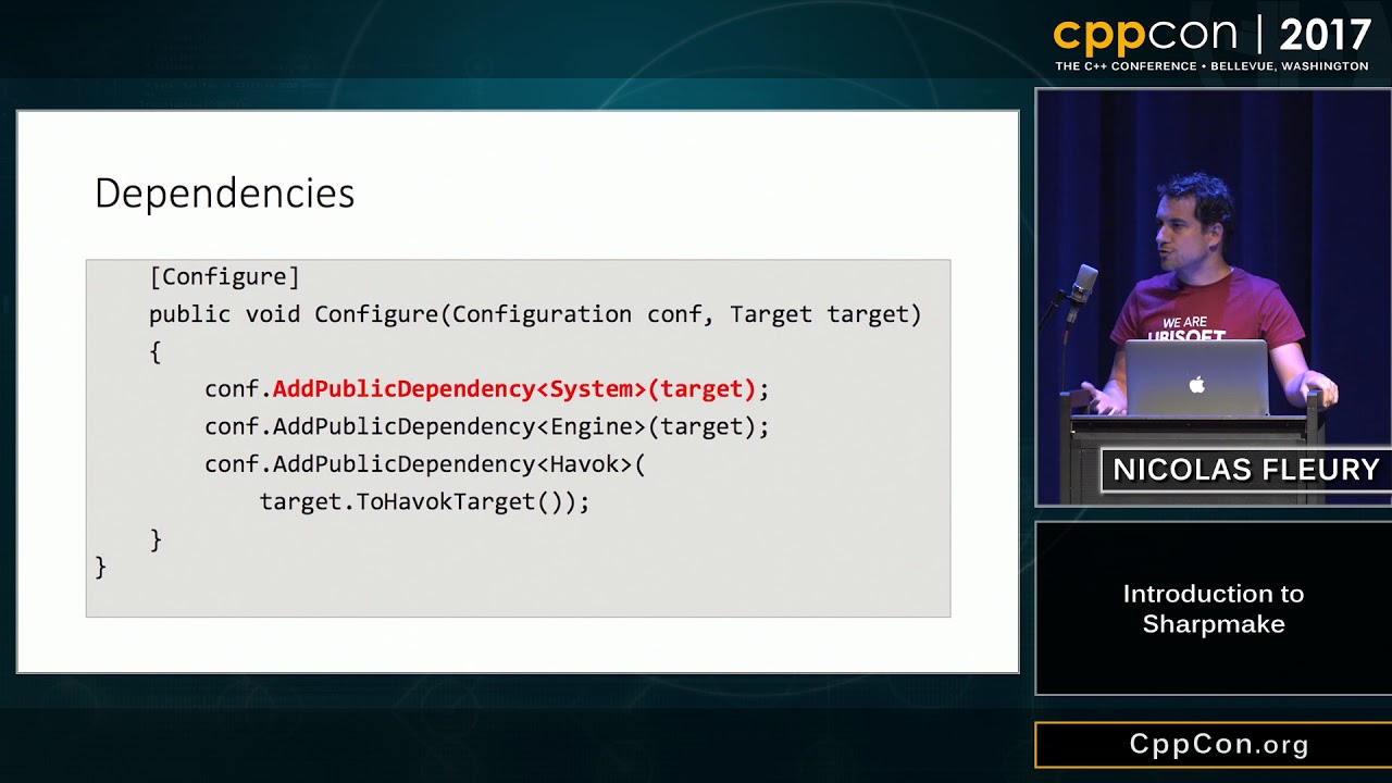 CppCon 2017: Nicolas Fleury “Introduction to Sharpmake”