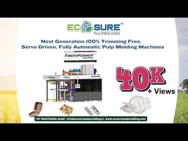 Sugarcane Bagasse Tableware Making Machine - Semi-Automatic Sugarcane Bagasse Tableware Making ...