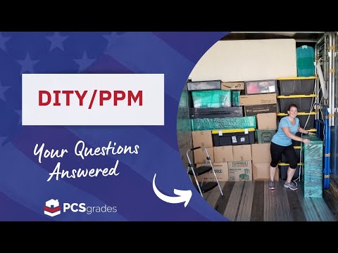 Your PPM/DITY Move Questions Answered
