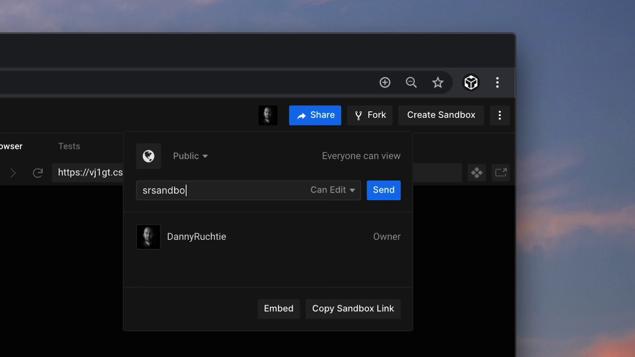 CodeSandbox Live 2.0
