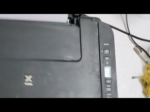 Canon G2010 Self Test Print Manually