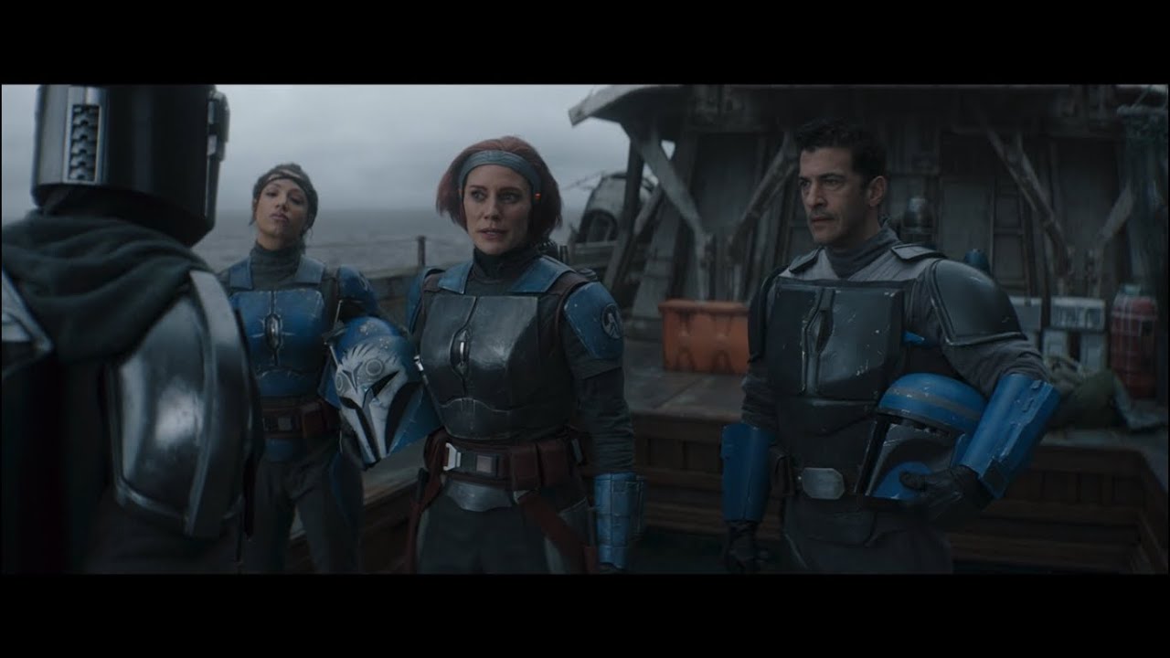 Mando Meets Bo-Katan, Koska Reeves, & Axe Woves | The Mandalorian S2:E11