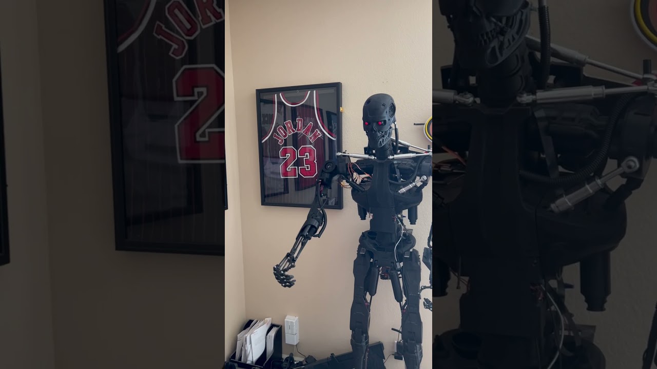 T-800 Terminator 1:1  build - Lateral movement