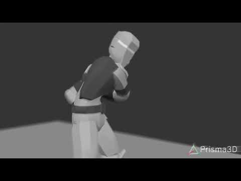 Prisma 3D: Just practicing a fight animation