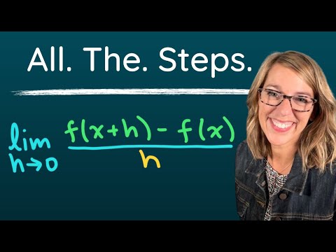 Limit Definition of Derivative Step-By-Step