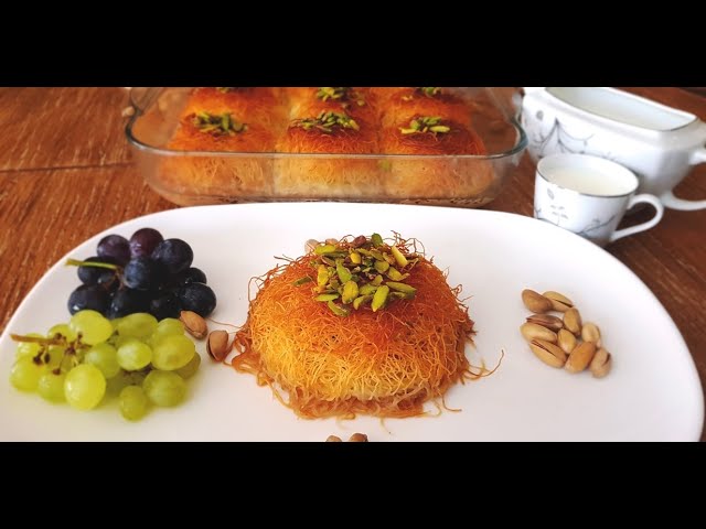 Sütlü Kadayıf Tatlısı (Videolu) - Nefis Yemek Tarifleri