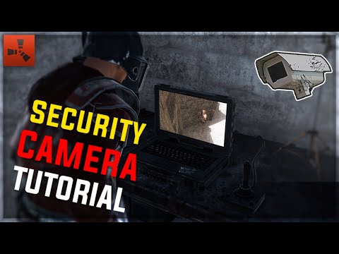HOW TO SETUP SECURITY CAMERAS / COMPUTER STATION | RUST