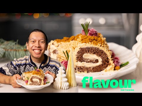 The Ultimate Biscoff Yule Log Recipe | Easy Christmas Dessert Everyone ...