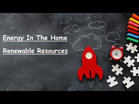 KS3 ENERGY IN THE HOME, RENEWABLE RESOURCES