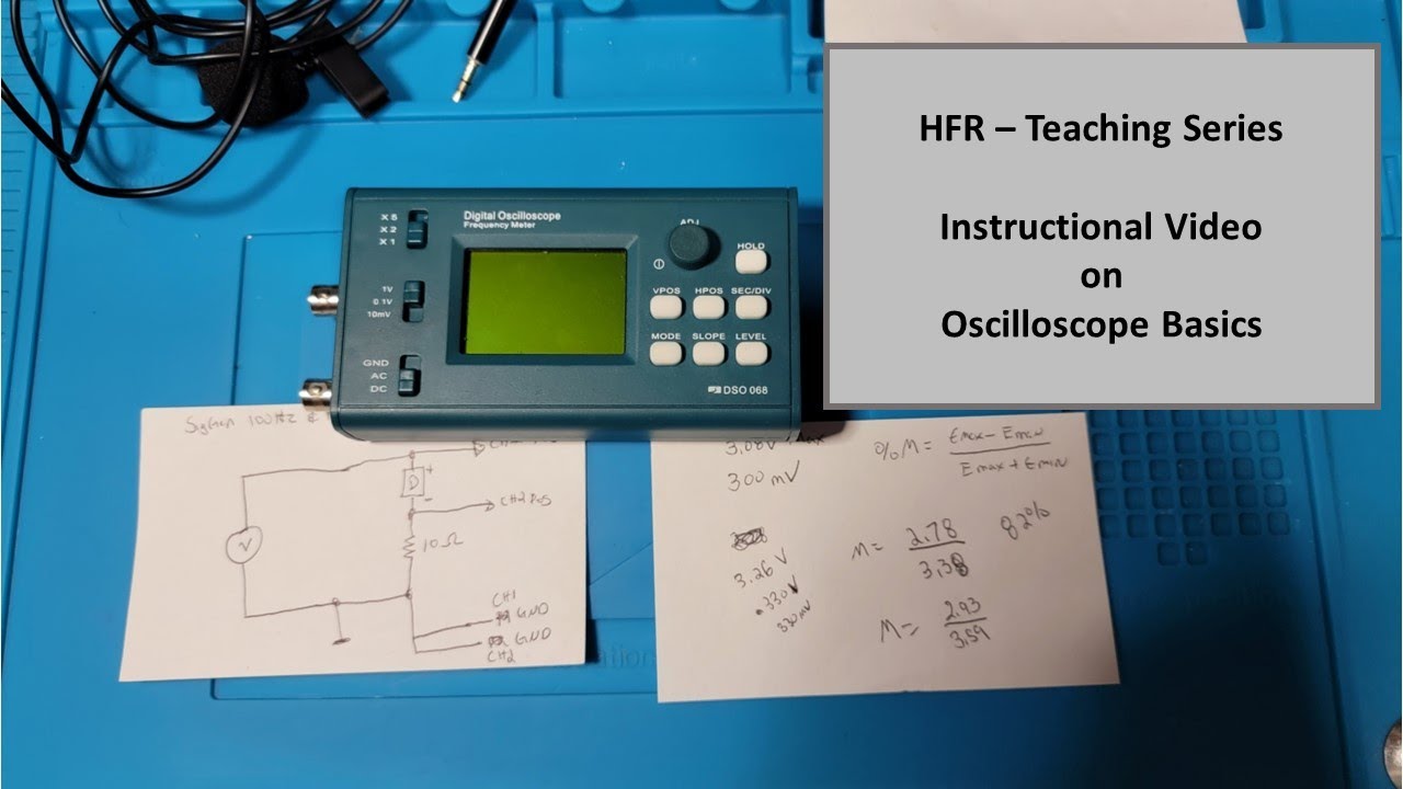 HFR Teaching Series - Instructional Video on Oscilloscope Basics