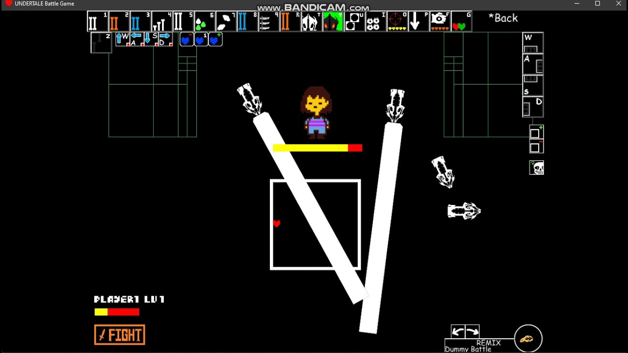 Undertale Simulator: Frisk's Blasters