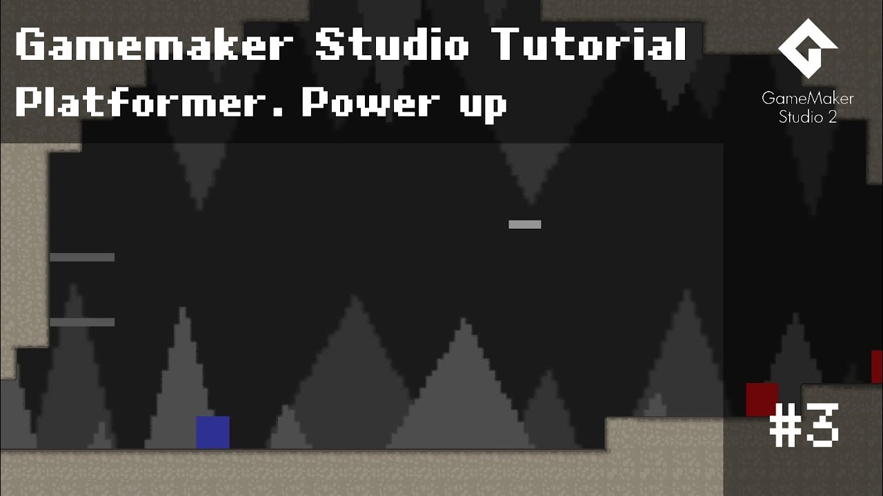 Tutorial #3 - Platformer. Power Up. Gamemaker Studio 2 Tutorial