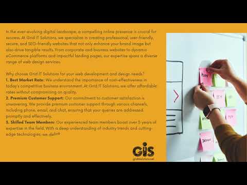 Digital Landscape with Grid IT Solutions Your Gateway to Expert Web Development and SEO Friendly Des