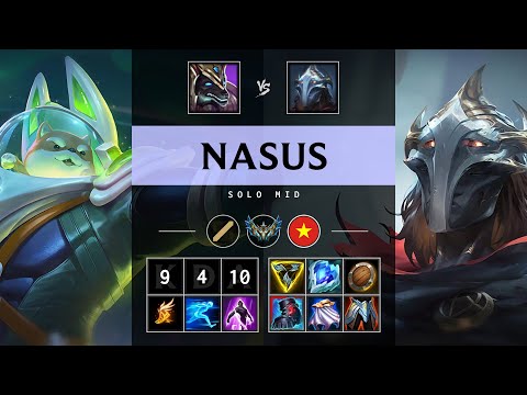 Nasus Mid vs Viktor - VN Challenger Patch 25.13