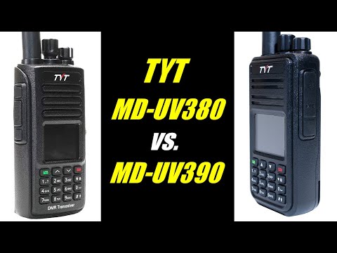 TYT MD-UV380 vs. MD-UV390