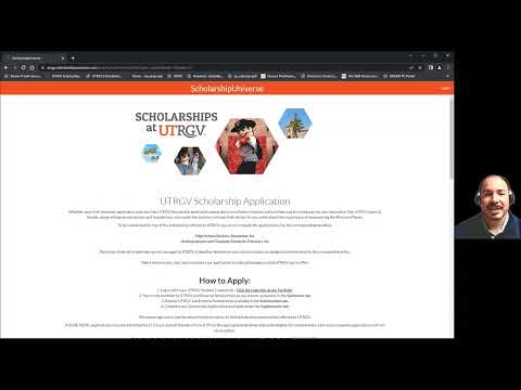 ScholarshipUniverse | How to Use the New UTRGV Scholarship Application