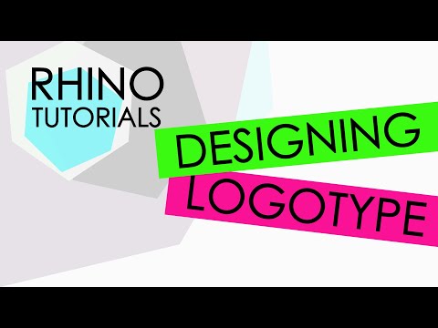 RHINO TUTORIAL - Logotype