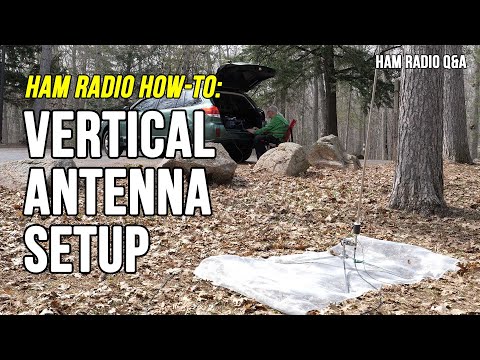 Vertical antenna step by step - You'll be surprised how easy it is #hamradioqa