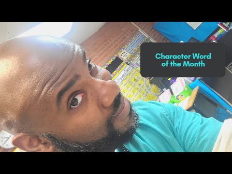 Character Development for kids: Character Word of the Month (March)