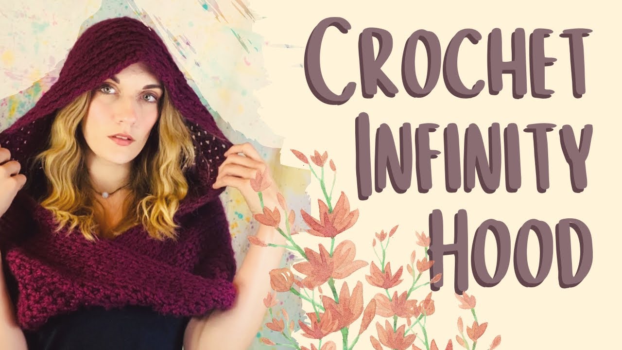Crochet Cottagecore Hooded Scarf Tutorial (Free Beginner Pattern)