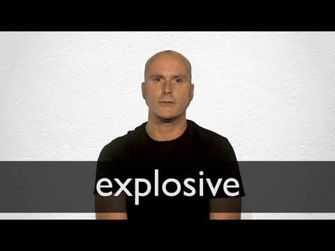 EXPLOSIVE definition in American English | Collins English Dictionary
