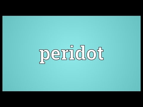 Peridot Meaning