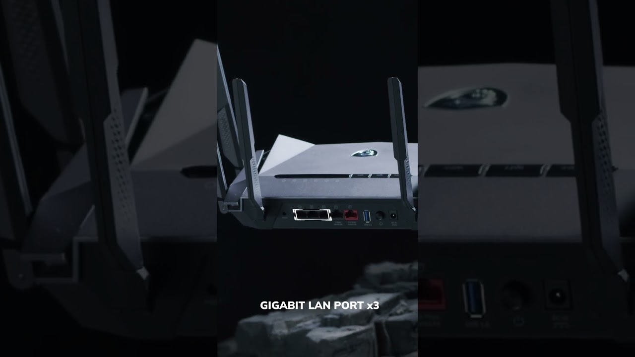 RadiX AX6600 AXE6600 WiFi 6 Gaming Routers #shorts