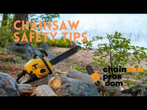 Chainsaw Safety Tips – Empire of Tools