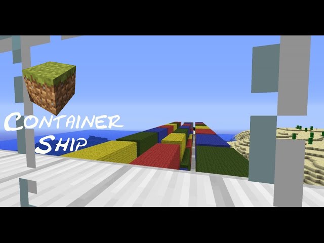 Container Ship Minecraft Map