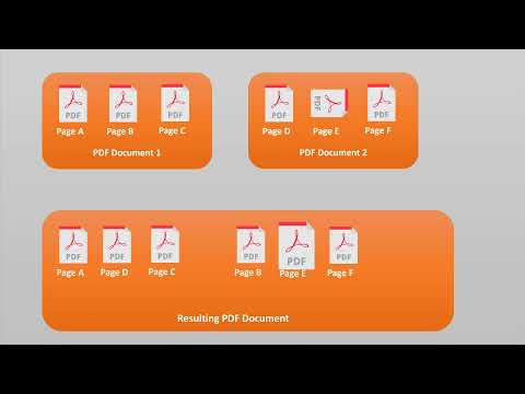Merge and combine PDF files online