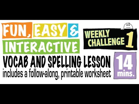 Vocab and Spelling Lesson: Practice and Review the words ALLOT, COMPETENT, SOMBER, BRIBE