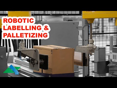 Robotic Labelling of Boxes