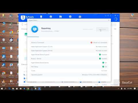 3utools can't connect to iphone,ipad let fix it by repairing itune drivers