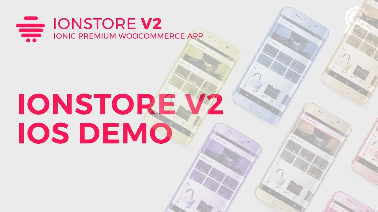 Ionstore 2 Tabs - Ionic WooCommerce Apps - iOS Demo